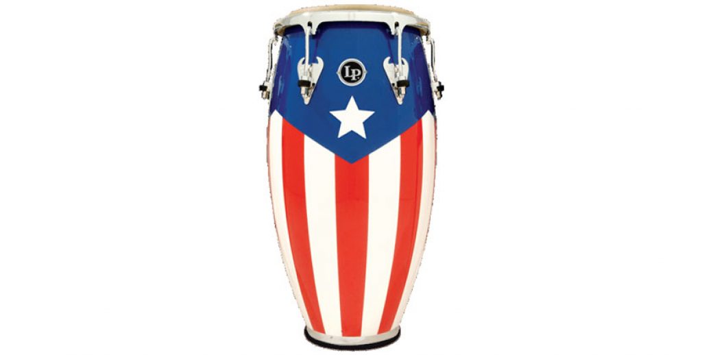 Latin Percussion Matador Puerto Rican Flag Motif Quinto Drum Review ...