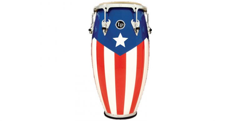 Latin Percussion Matador Puerto Rican Flag Motif Quinto Drum Review ...
