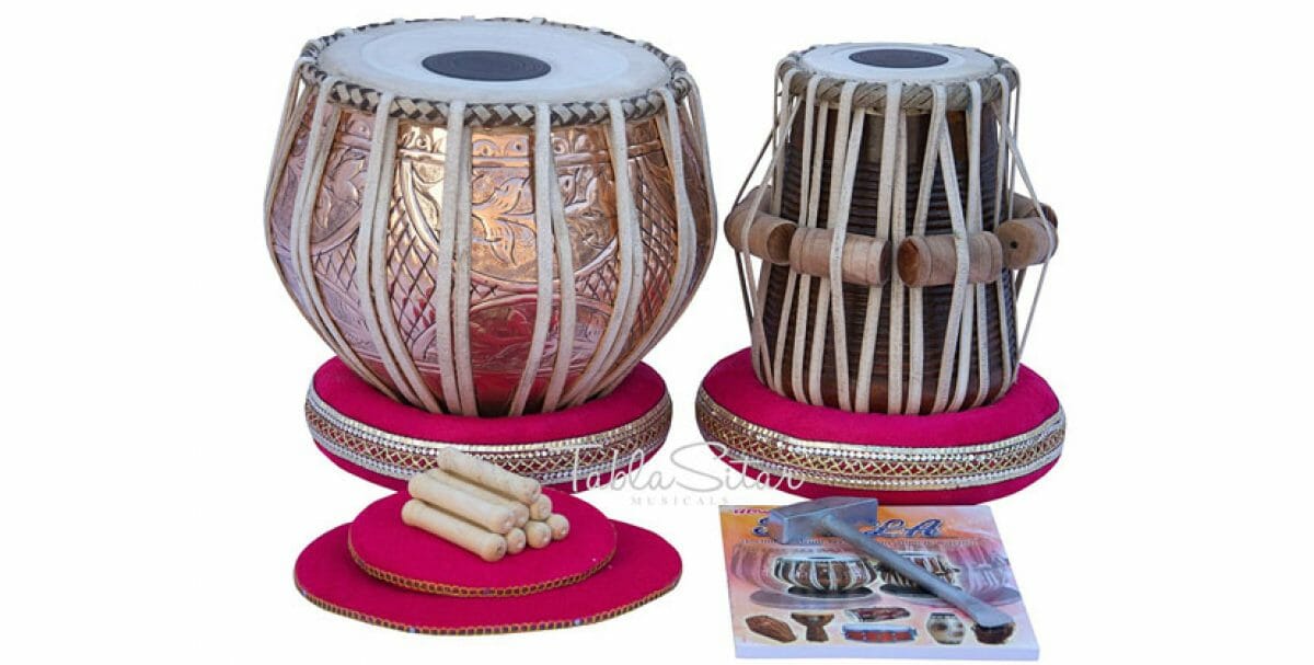 Maharaja Pro Flower Designer Tabla Set Review - Loud Beats