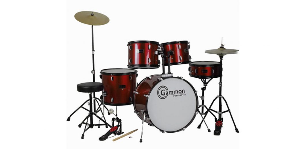 New Drum Set 5-Piece Full Size by Gammon Percussion Review - Loud Beats